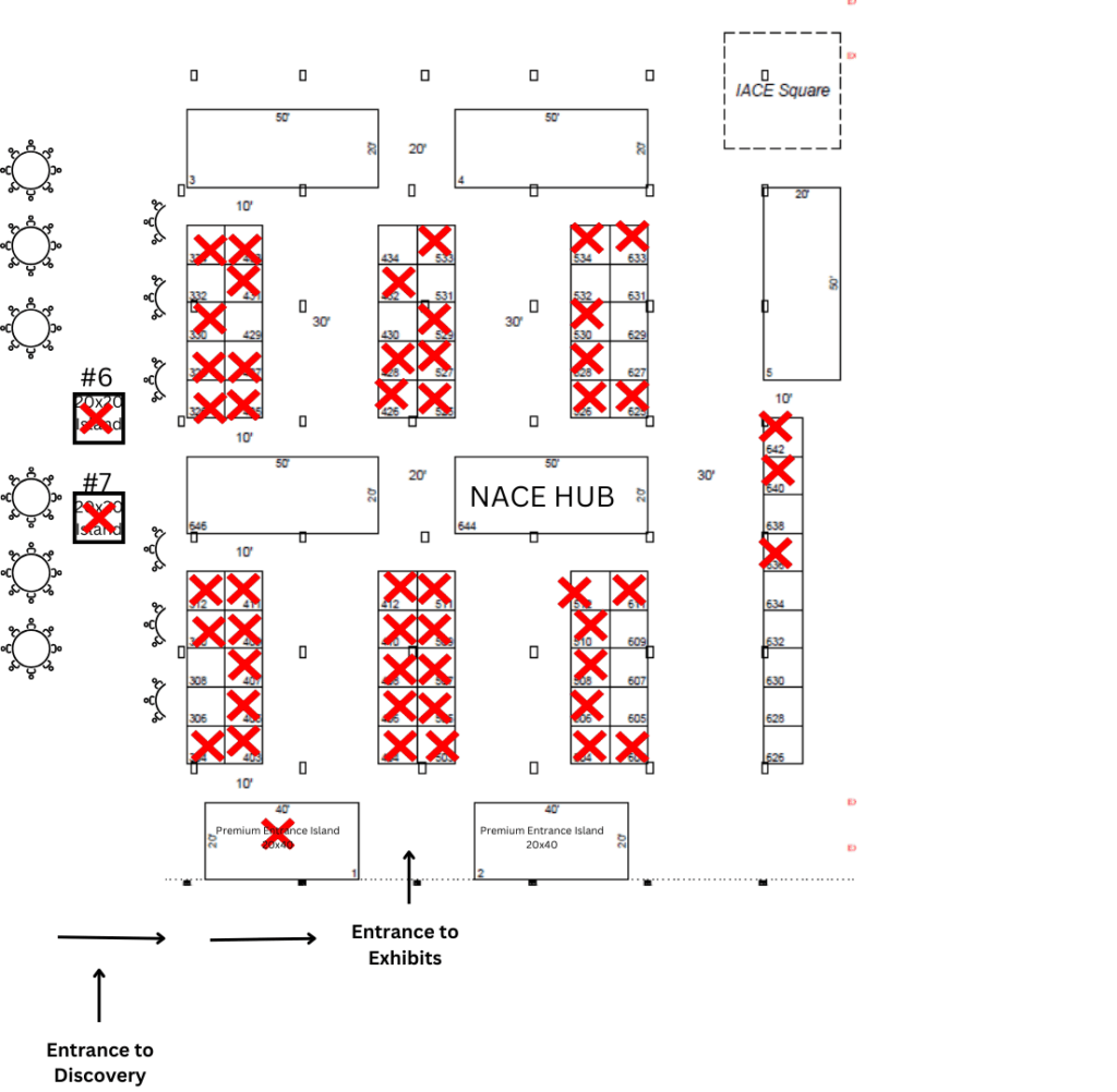 2025 Exhibit Hall Floor Plan - National Association of County Engineers