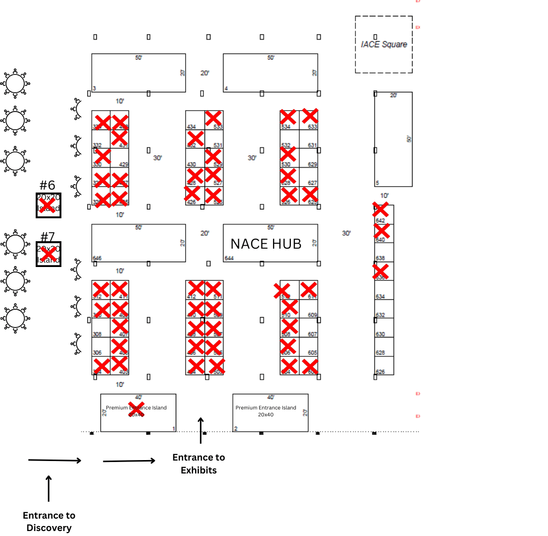 2025 Exhibit Hall Floor Plan - National Association of County Engineers